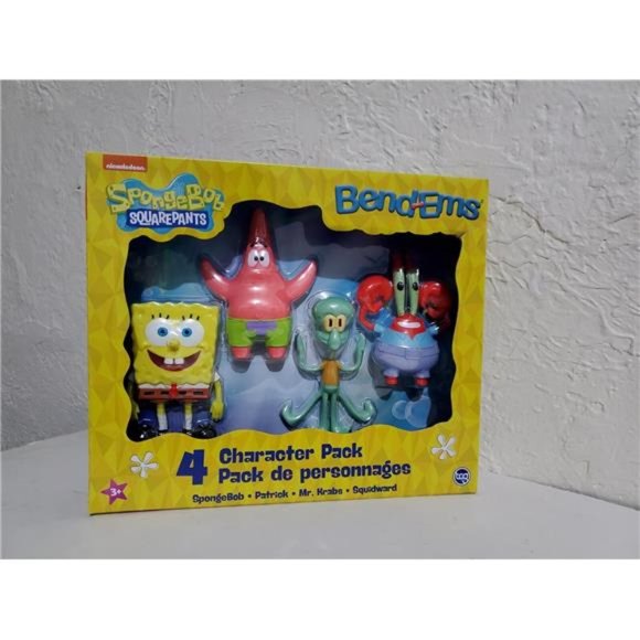 Toys | Spongebob Squarepants 5 Bendable Posable Bendems Figure ...